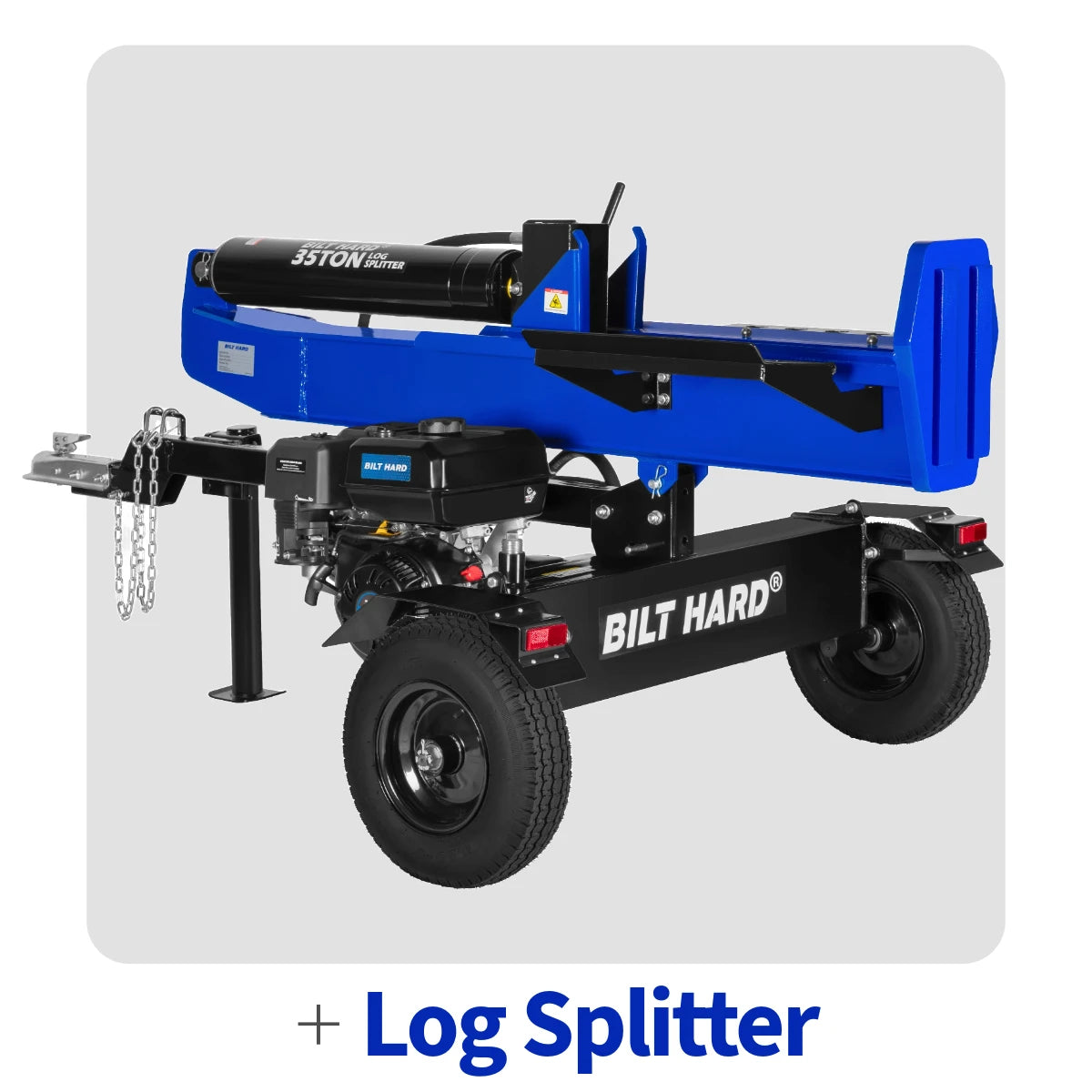 Log Splitter - BILT HARD