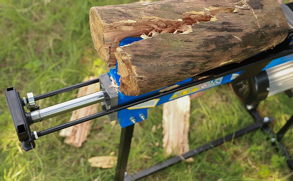 Log Splitter | Electric Powered Wood Splitter 6.5 Ton with Stand – BILT ...