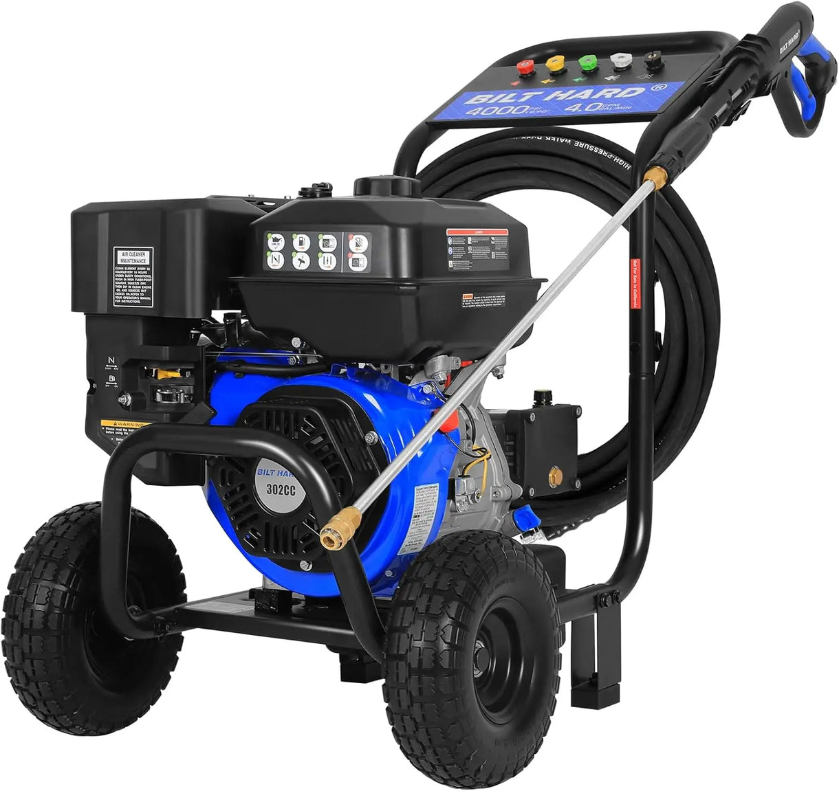 4000 PSI 4.0 GPM Gas Power Washer | Easy Maintenance, Optimal ...