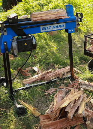 Log Splitter | Electric Powered Wood Splitter 6.5 Ton with Stand – BILT ...