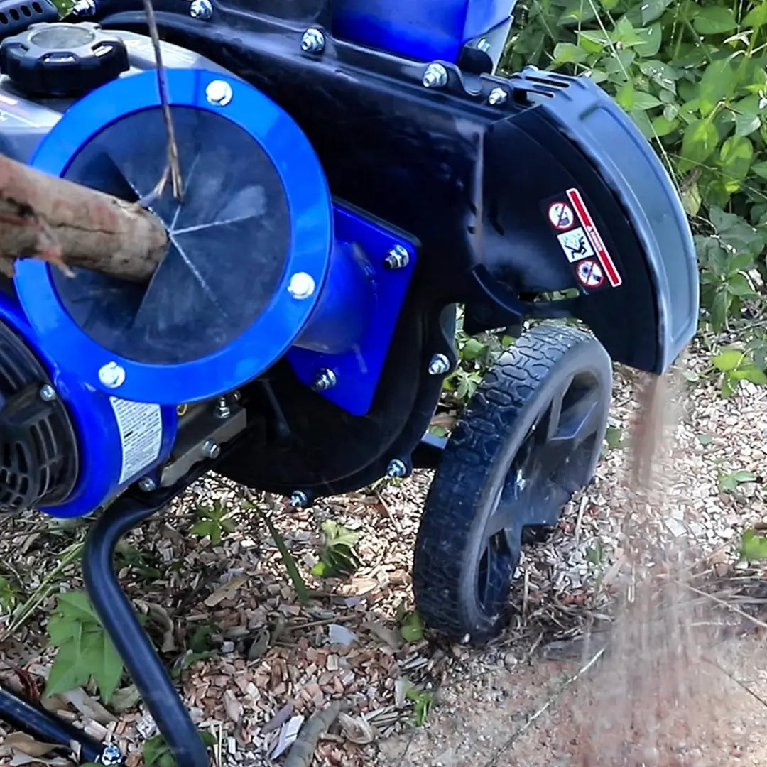 Wood Chipper | 7.5 HP 224cc Gas Powered Shredder Mulcher – BILT HARD